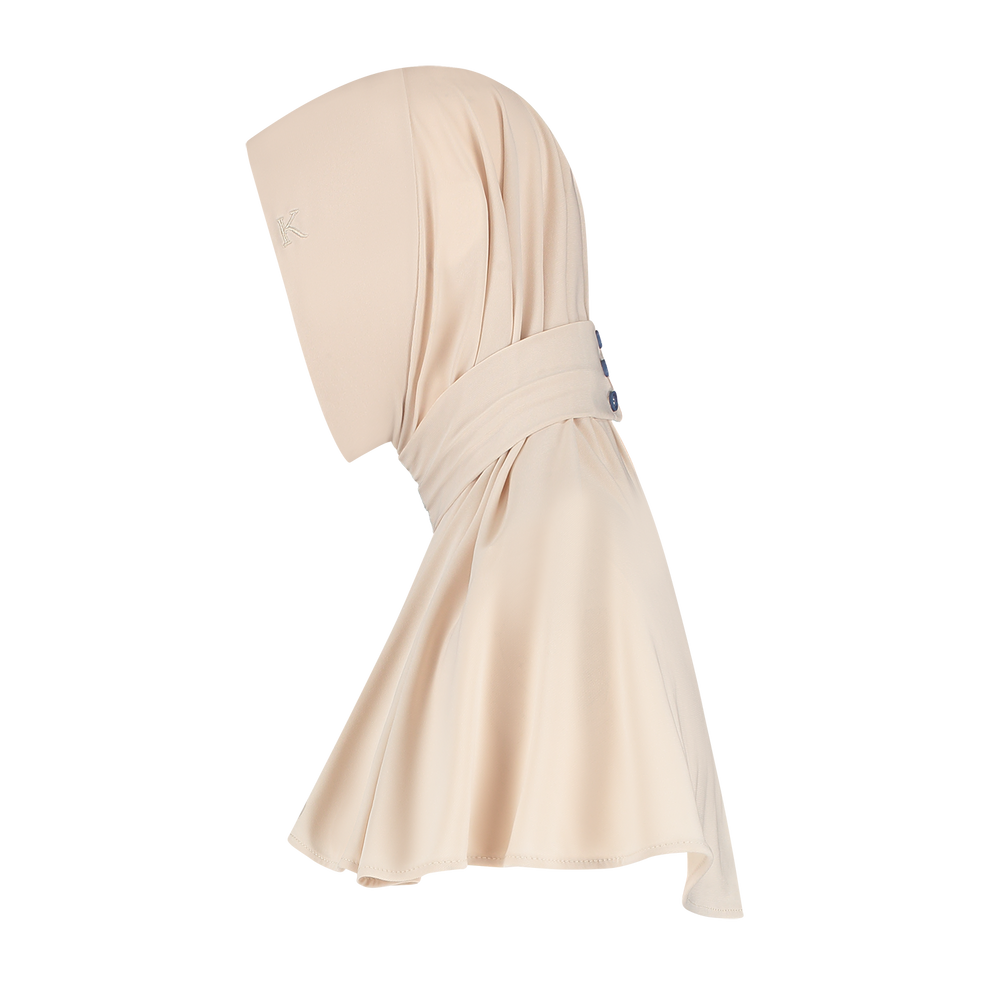 Signature Hijab Vanilla Cream – K A L L O U C H I